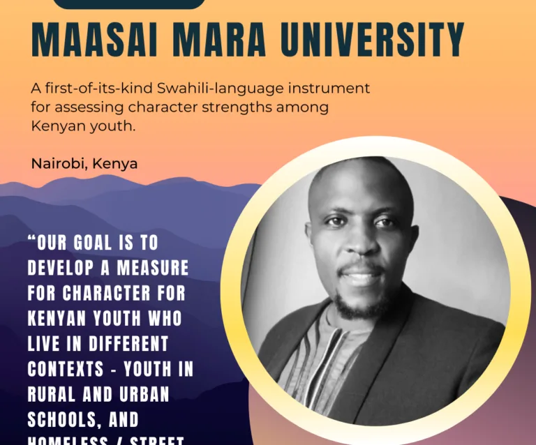 A Swahili-language Instrument Aims to Measure… | Templeton World ...